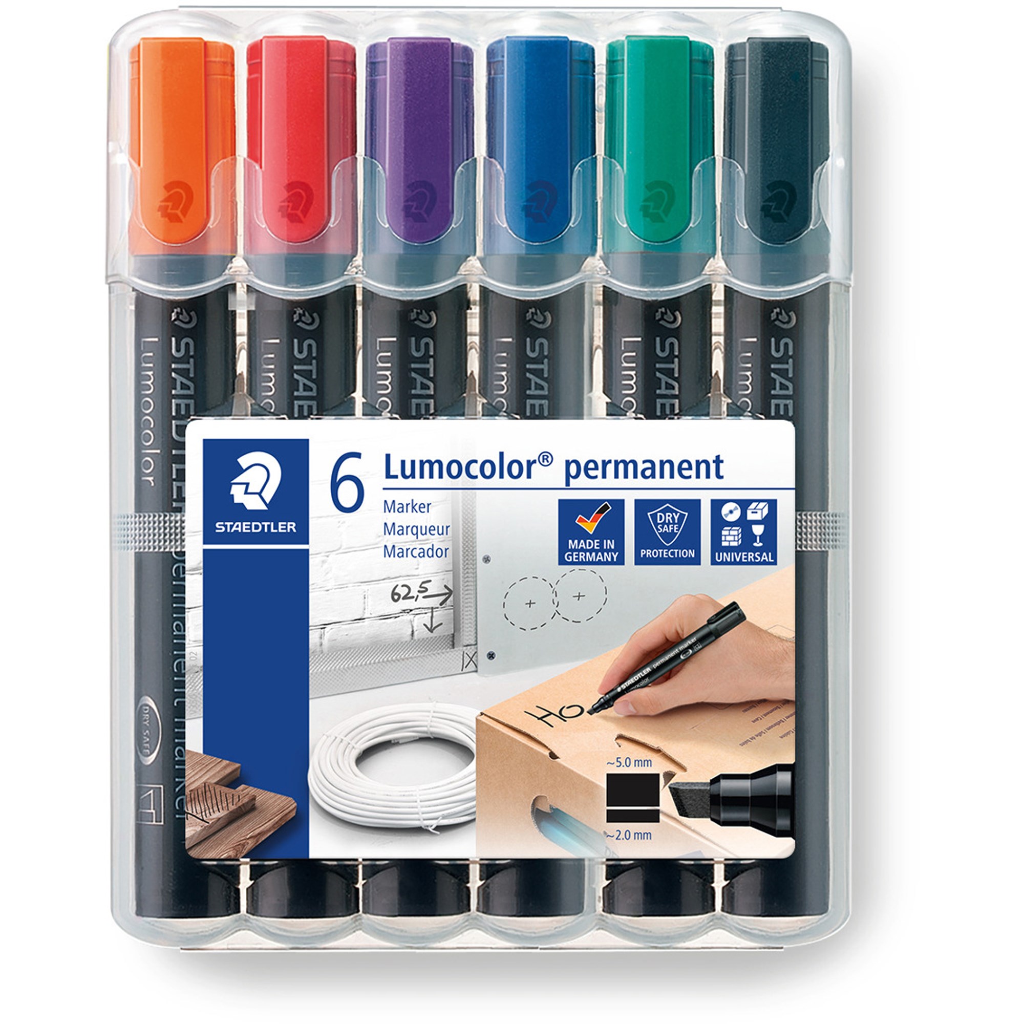 Markers & Highlighters - Staedtler 350 Lumocolor Permanent Marker ...
