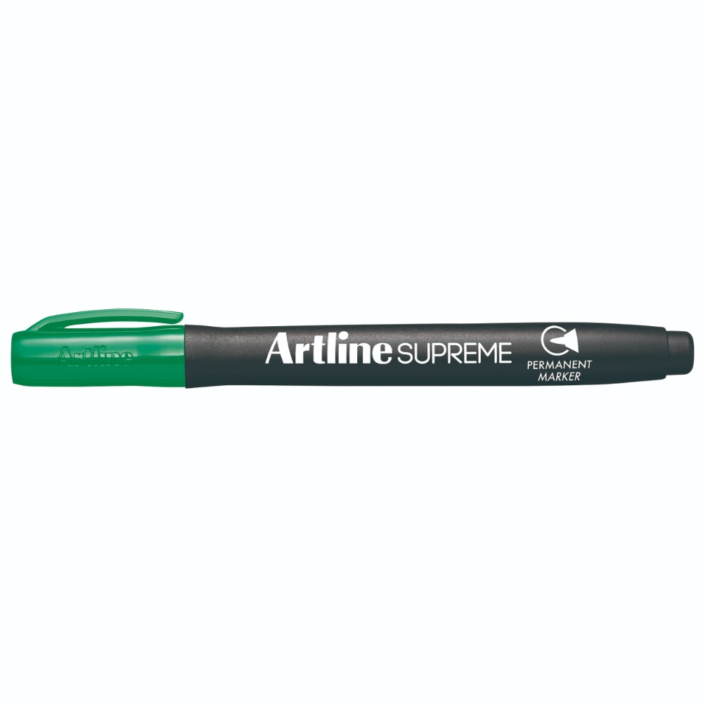Permanent Markers - Artline Supreme Permanent Markers Bullet 1mm Green ...